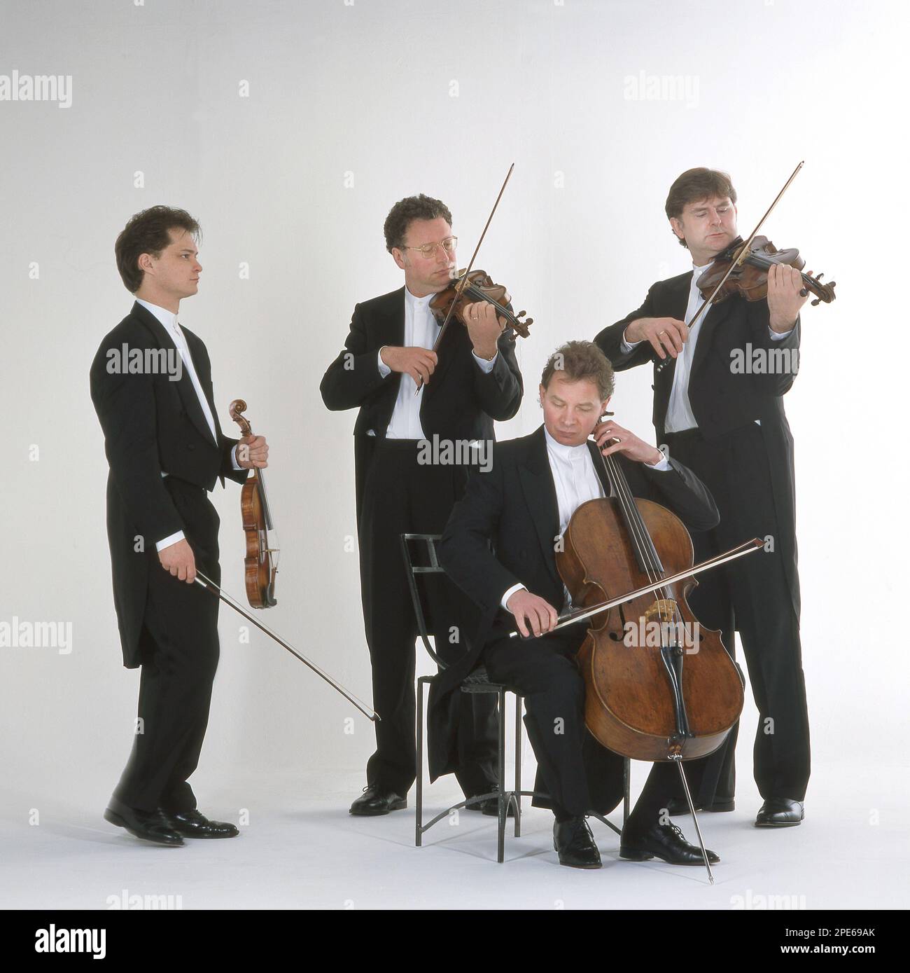 Medici String Quartet Stock Photo - Alamy