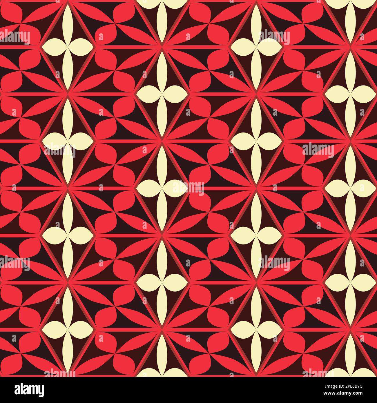 Seamless mosaic pattern. Geometric background. Vector Illustration ...