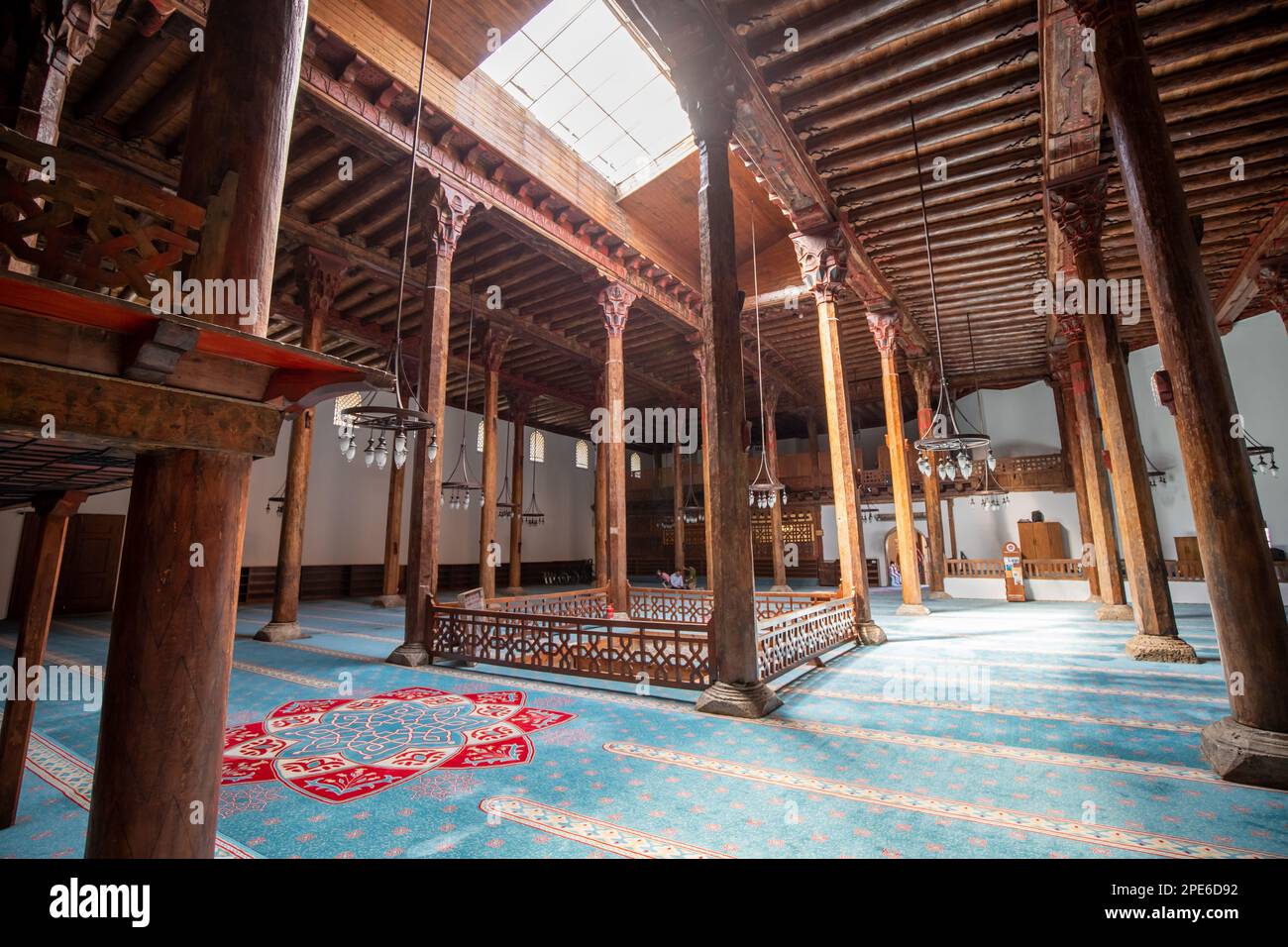 14 September 2022, Beysehir, Turkiye: Esrefoglu famous mosque with ...