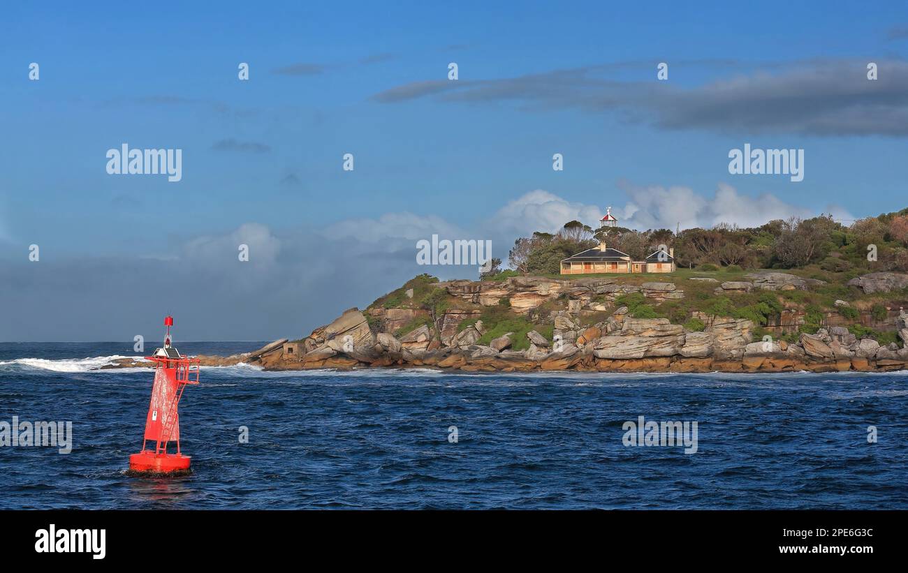 545 Red lateral buoy marking the navigation channel's port side-Hornby ...