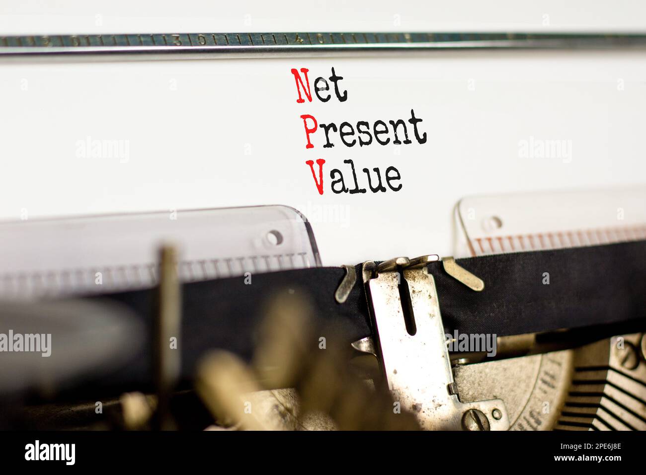 NPV net present value symbol. Concept words NPV net present value typed ... NPV net present value symbol. Concept words NPV net present value typed ...