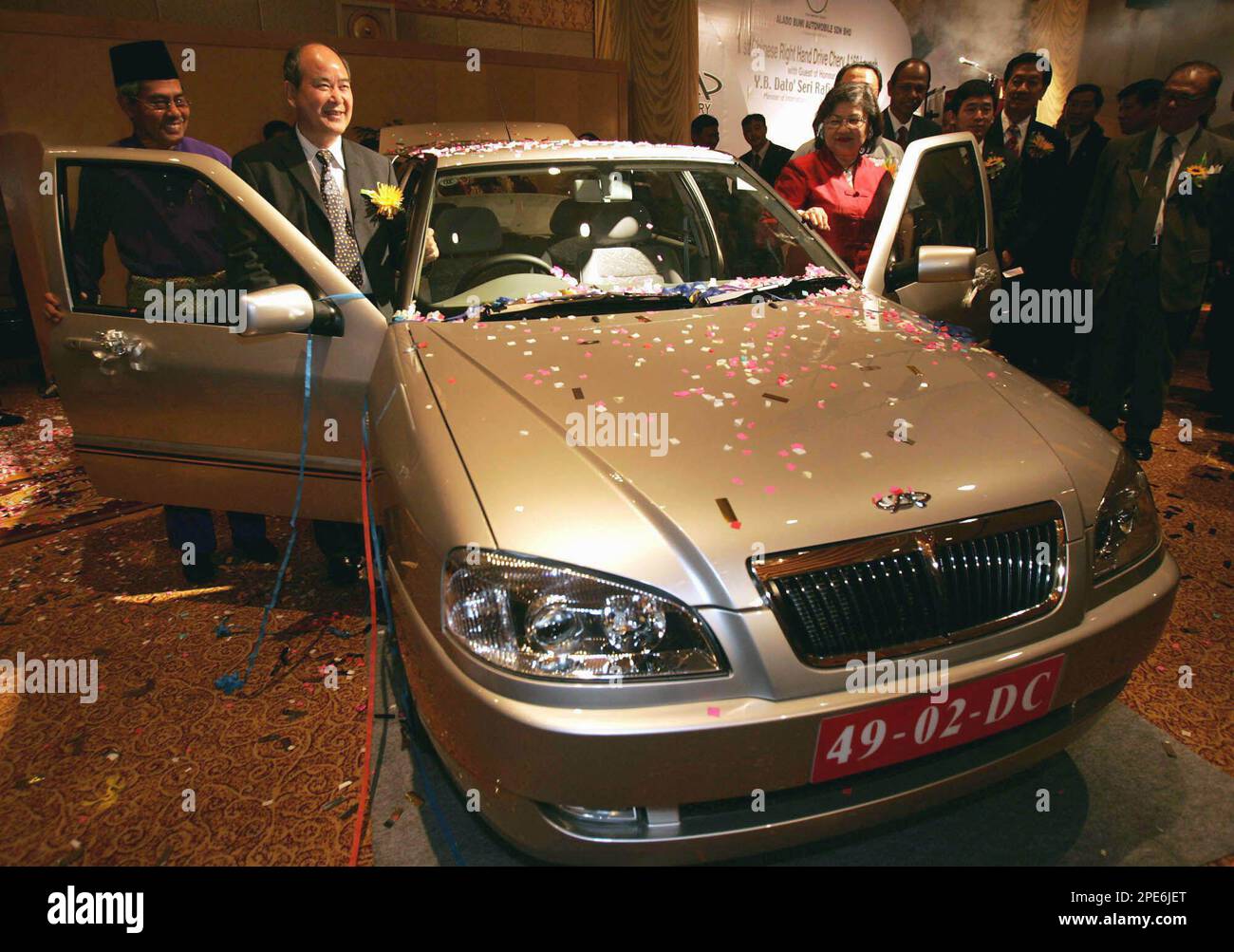 Chinese Ambassador to Malaysia Wong Chun Gui, second from left, and ...