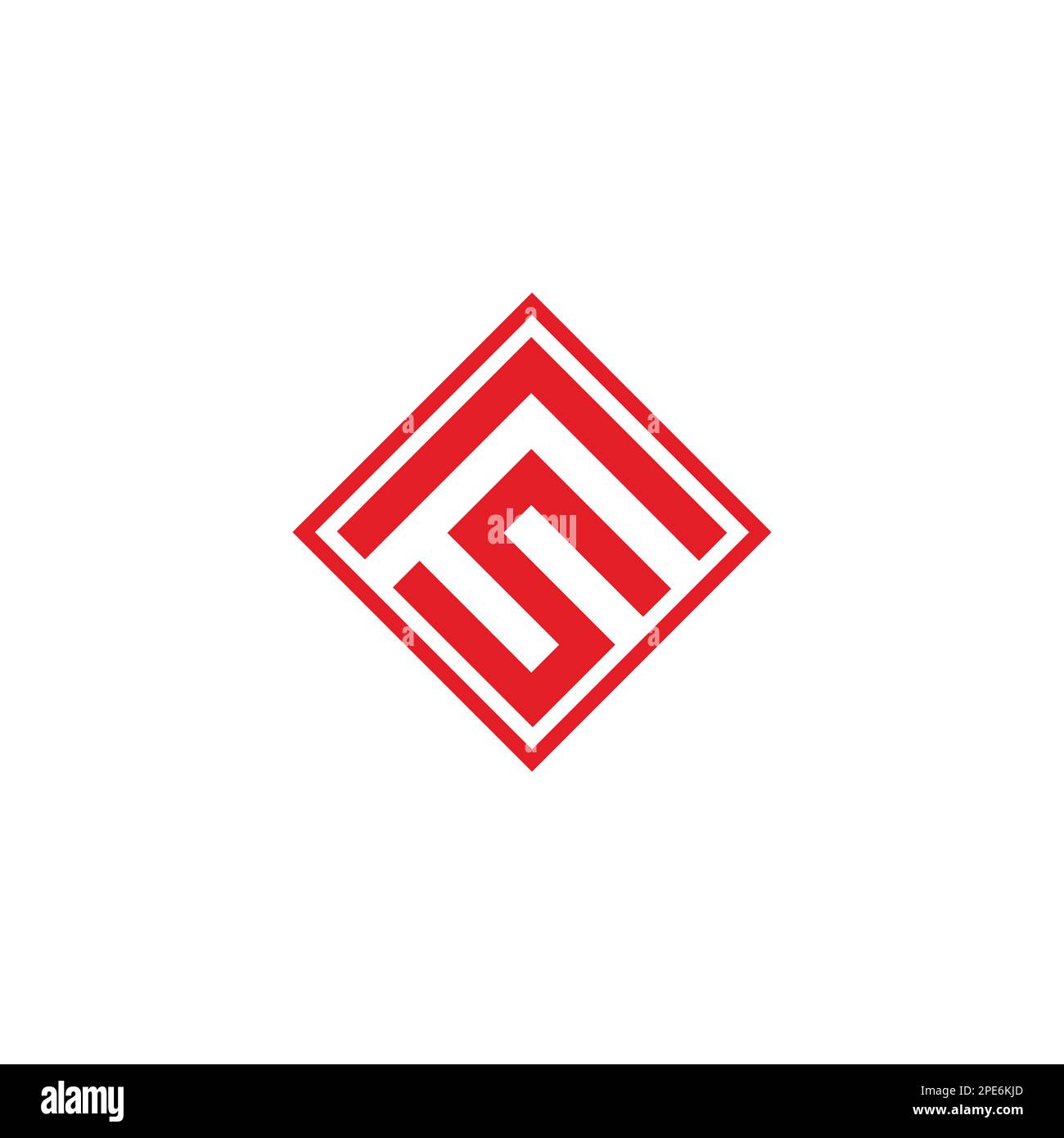 letter s arrow up simple geometric square line logo vector Stock Vector ...