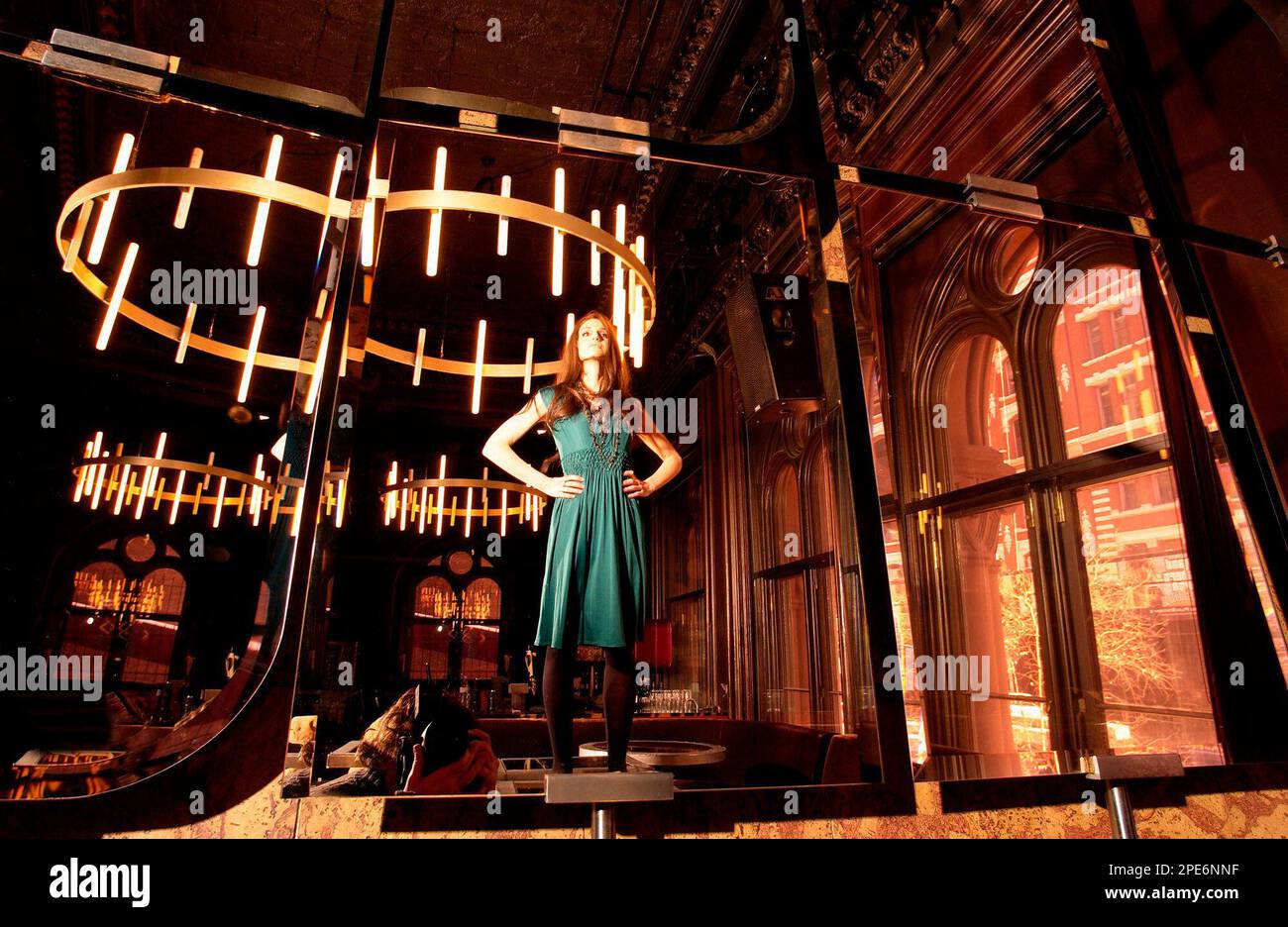 Singer Muffy Nixon is photographed at Joe's Pub in New York on March 3 ...