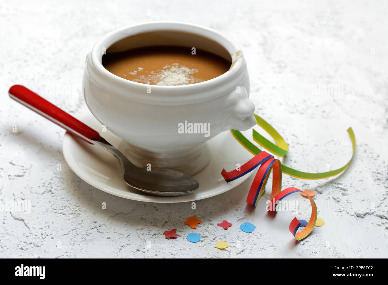 Basler Mehlsuppe, the soup is traditionally eaten at Fasnacht, Basel ...
