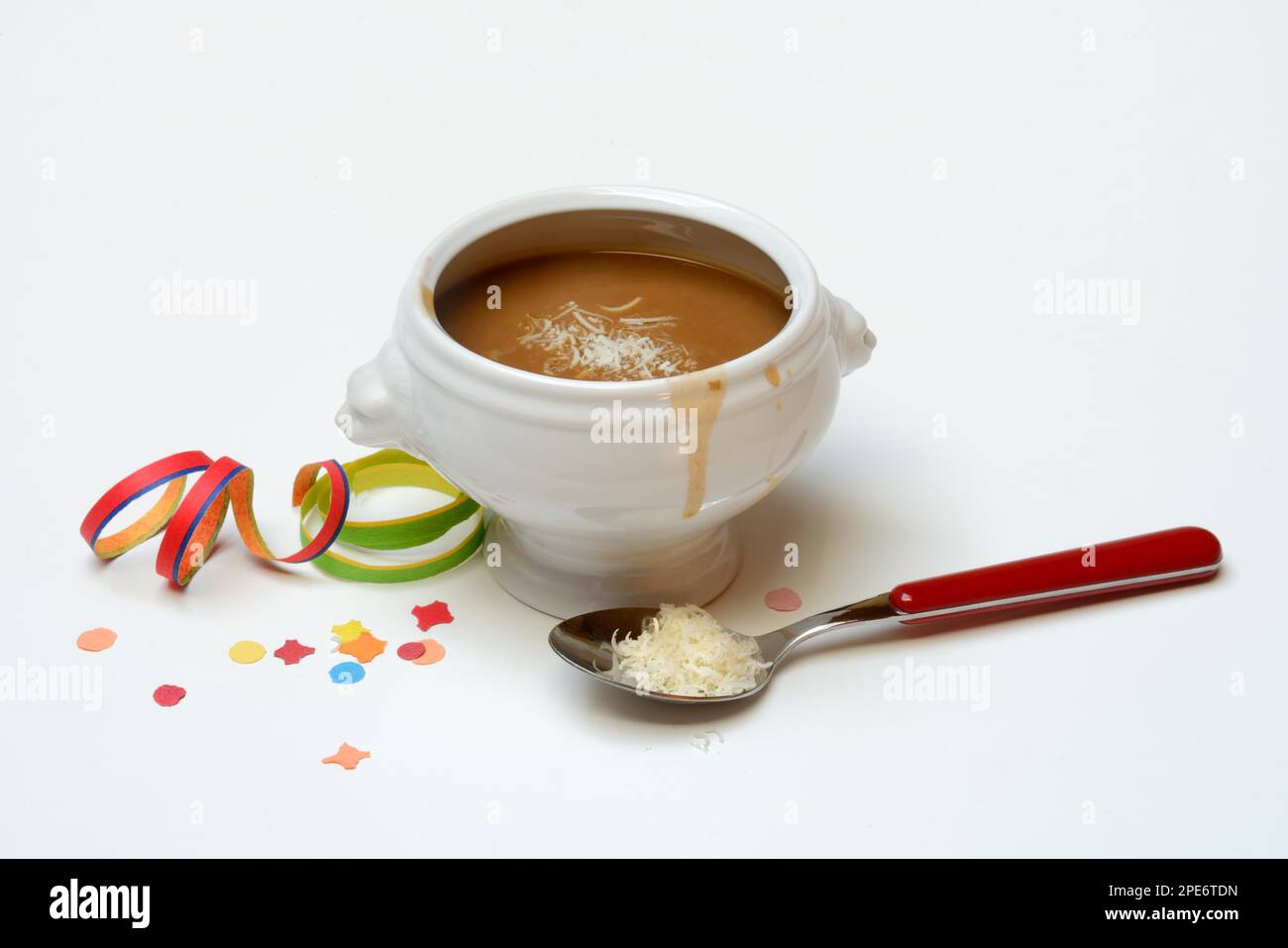 Basler Mehlsuppe, the soup is traditionally eaten at Fasnacht, Basel ...
