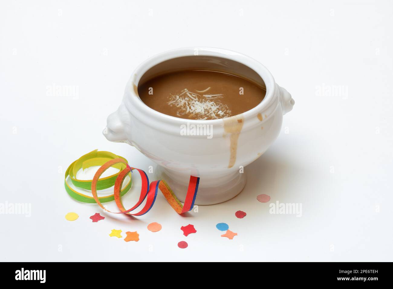 Basler Mehlsuppe, the soup is traditionally eaten at Fasnacht, Basel ...