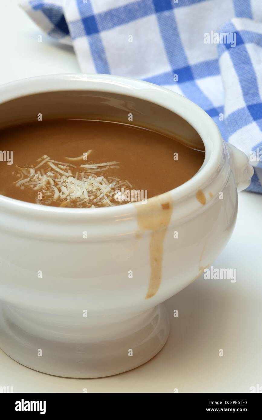 Basler Mehlsuppe, the soup is traditionally eaten at Fasnacht, Basel ...