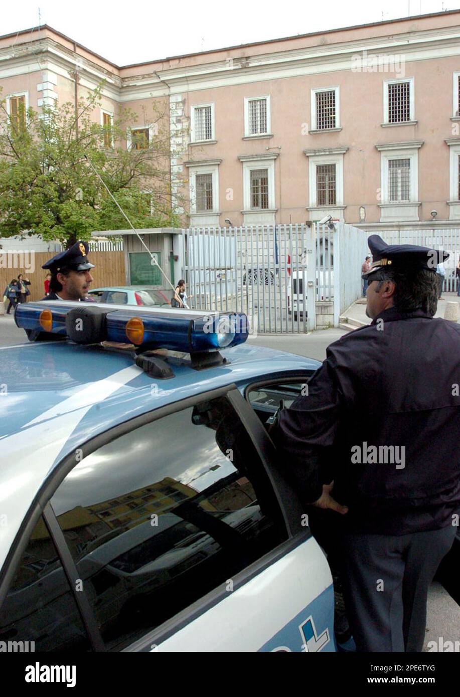 A view of the Campobasso jail, central Italy, where Angelo Izzo is ...