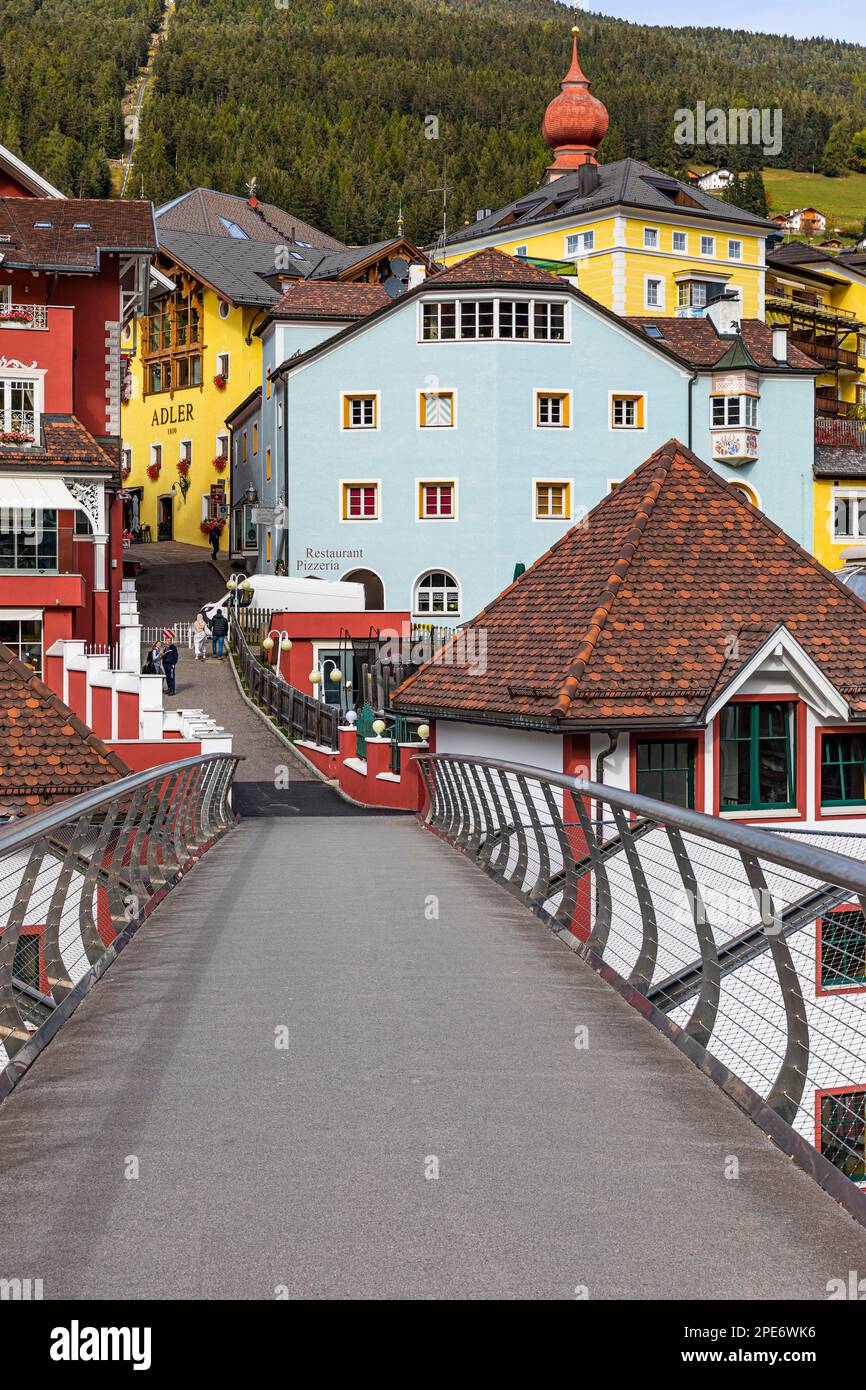 Village centre ortisei italy hi-res stock photography and images - Alamy