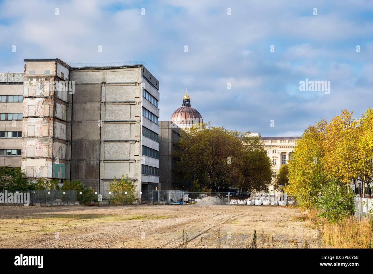 Former government buildings of the GDR, Berlin, Germany Stock Photo - Alamy