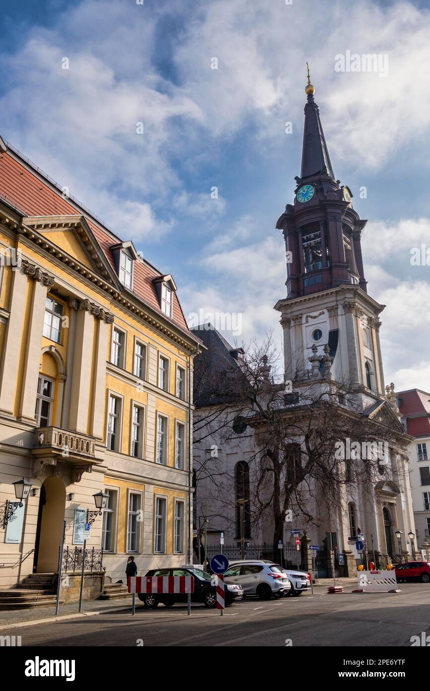 Palais Podewils and Parochial Church, Klosterstrasse, Berlin, Germany ...