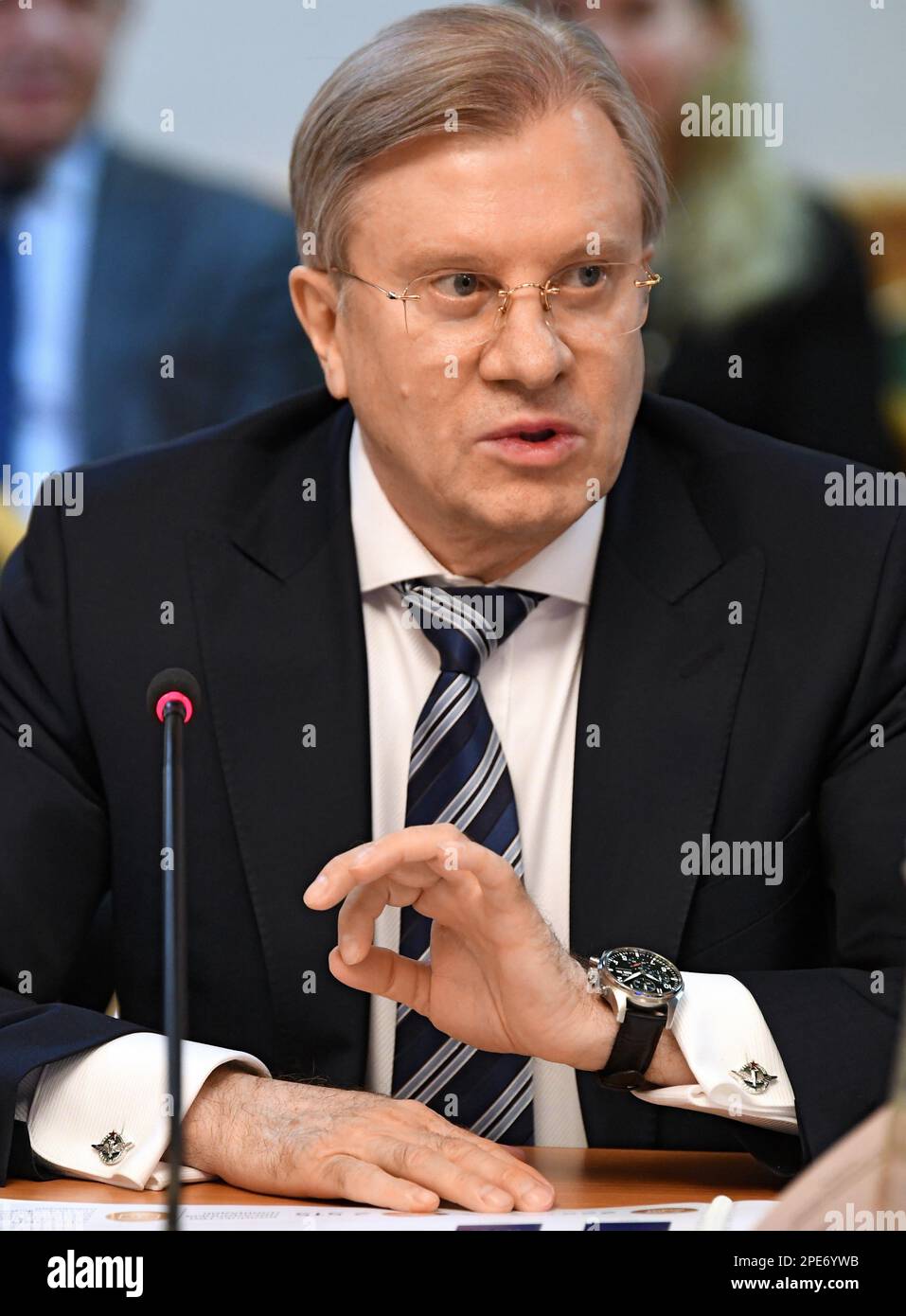 Moscow, Russia. 15th Mar, 2023. Expanded meetings of committees of the ...