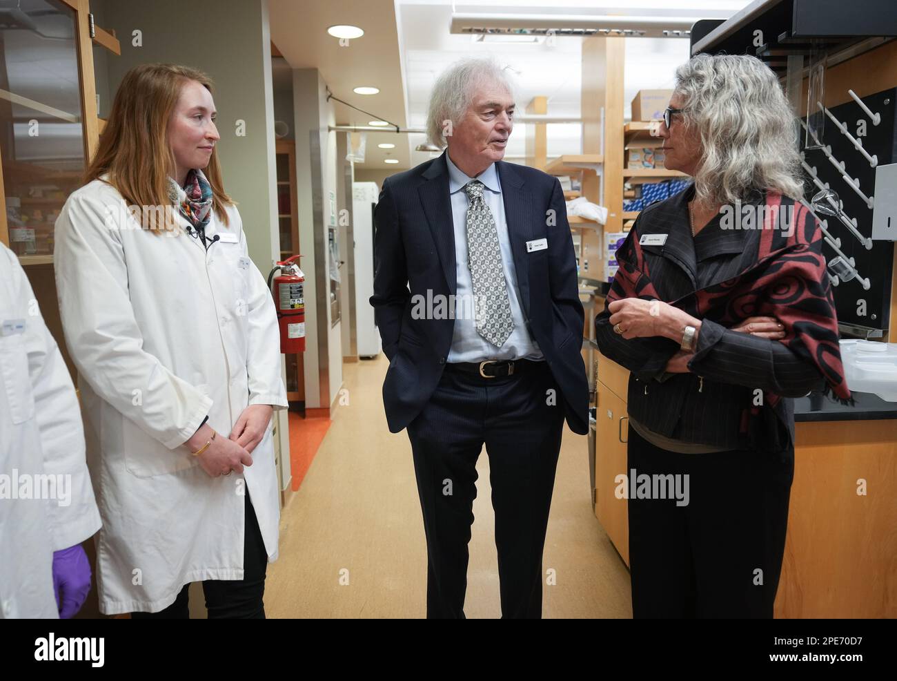 Joyce Murray, right, Minister of Fisheries, Oceans and the Canadian ...