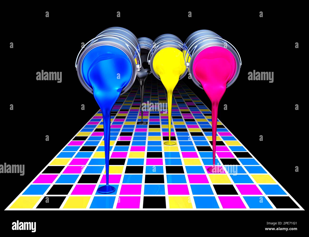 Cmyk color palette color cmyk hi-res stock photography and images - Alamy