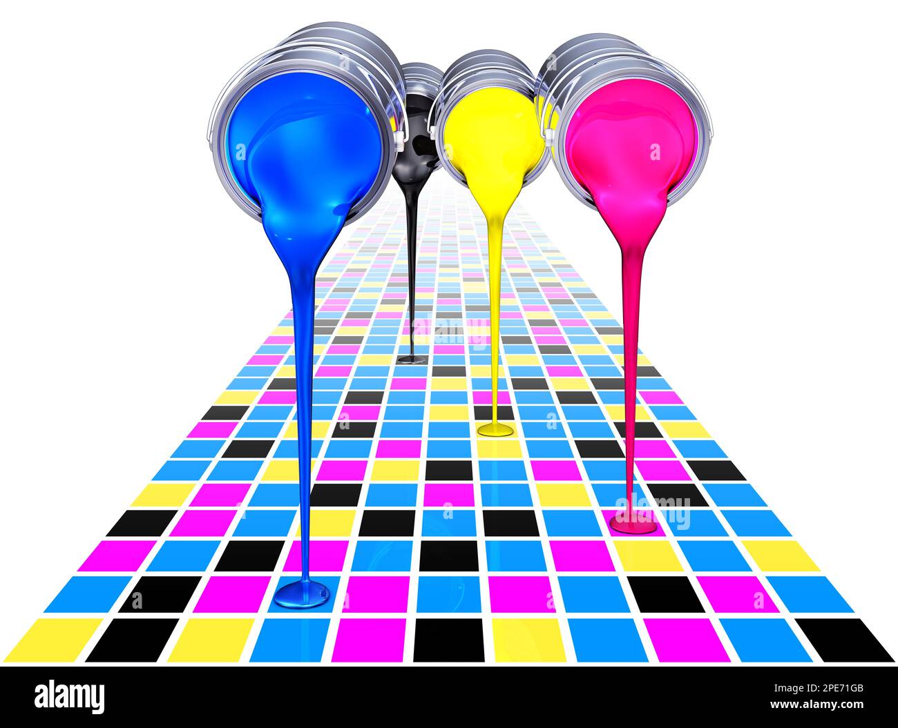 Cmyk color palette color cmyk hi-res stock photography and images - Alamy