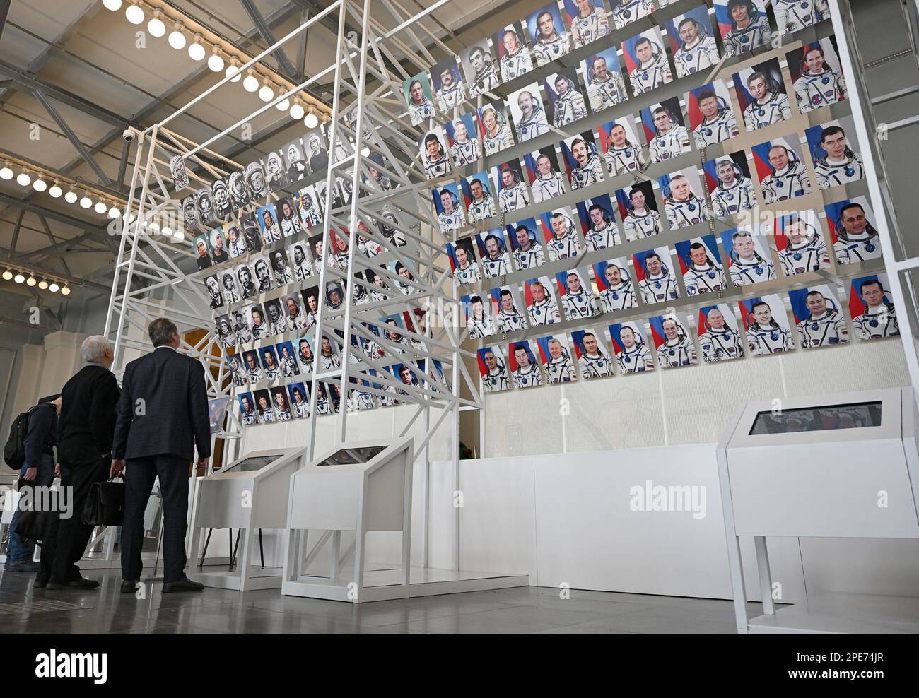 Moscow, Russia. 15th Mar, 2023. Views of VDNH. Pavilion "Cosmos". Genre ...