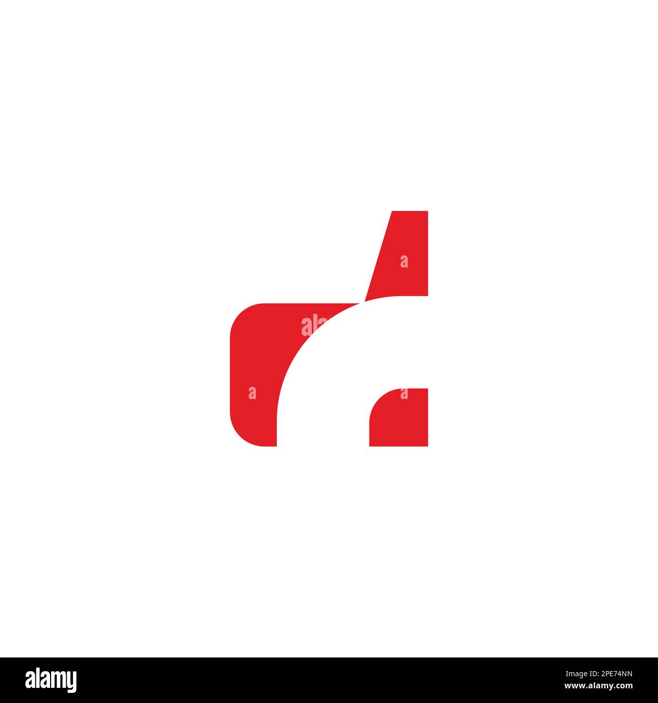 letter dc negative space logo vector Stock Vector Image & Art - Alamy