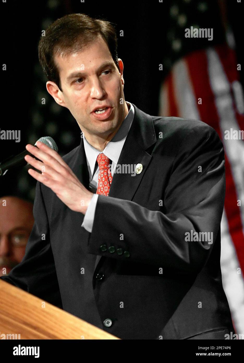 Republican National Committee Chairman Ken Mehlman speaks at a party ...