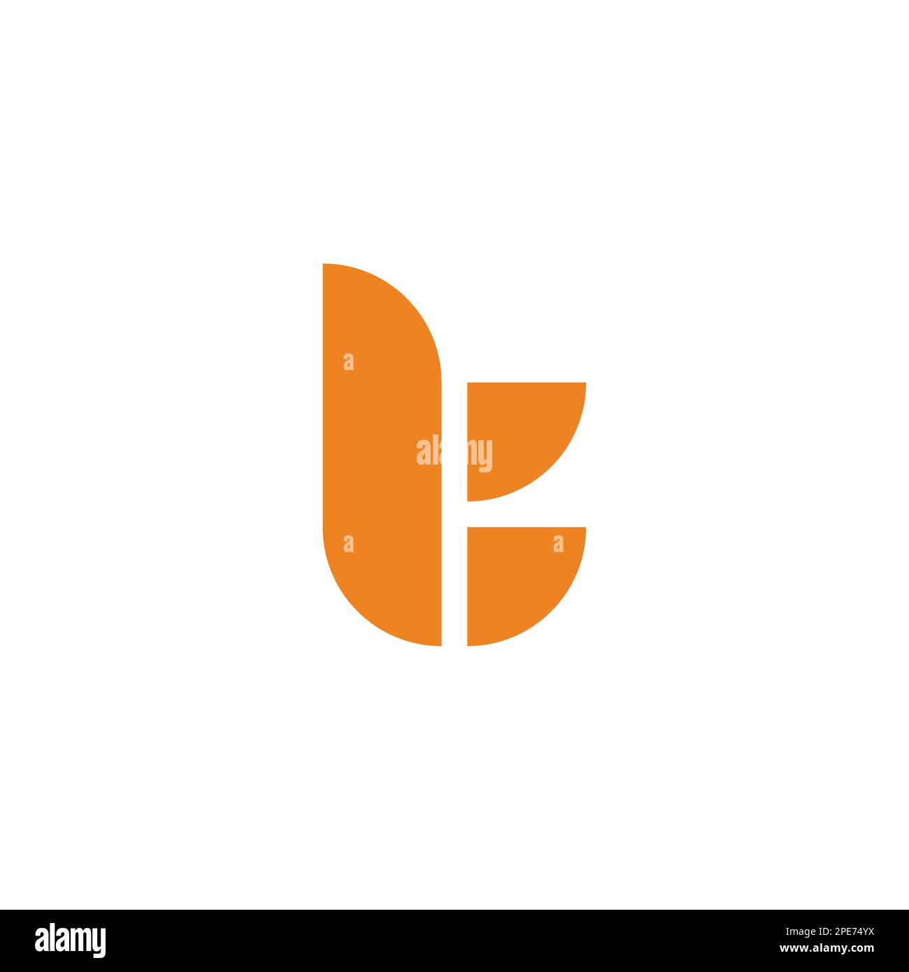 letter t curves simple geometric unique logo vector Stock Vector Image ...