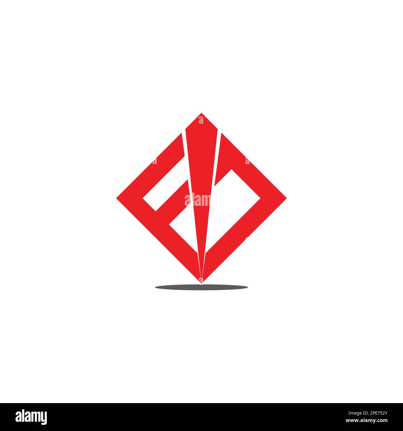 Fj clean logo Stock Vector Images - Alamy