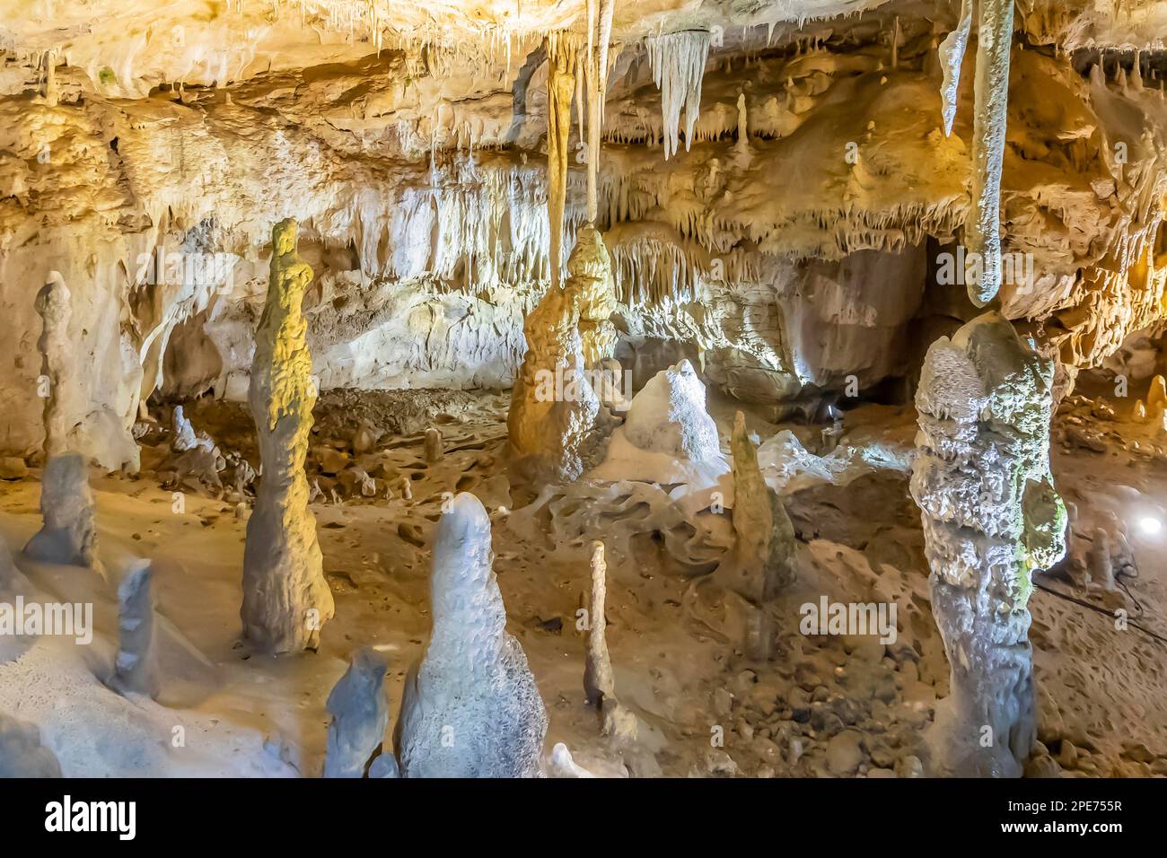 Baerenhoehle, with around 8, 000 visitors a year, the dripstone cave is ...