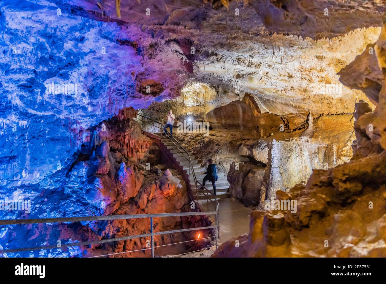 Baerenhoehle, with around 8, 000 visitors a year, the dripstone cave is ...