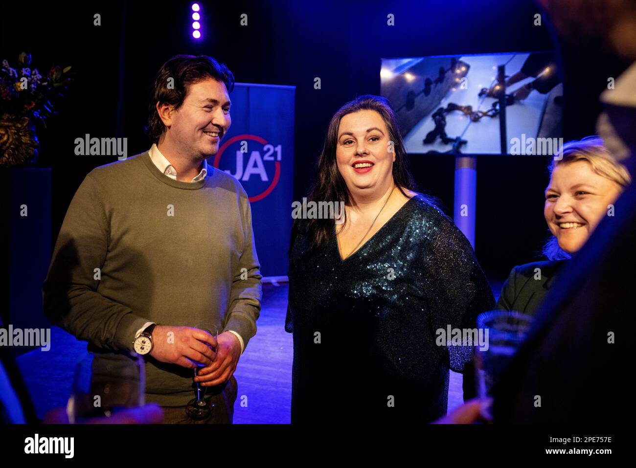 DEN BOSCH - Annabel Nanninga during the results evening of JA21 for the ...