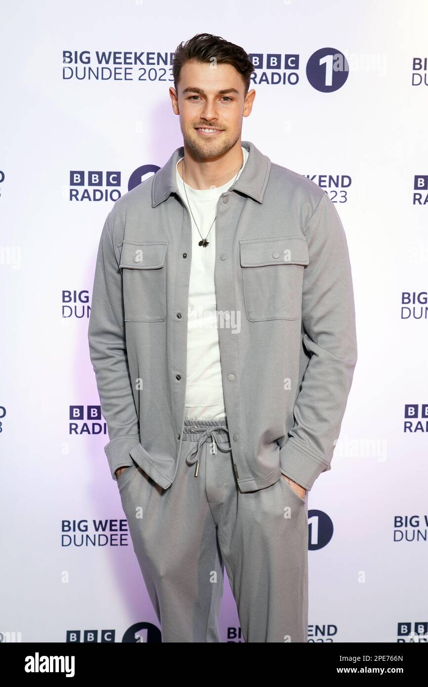 Andrew Le Page attends the Radio 1's Big Weekend 2023 launch party at ...