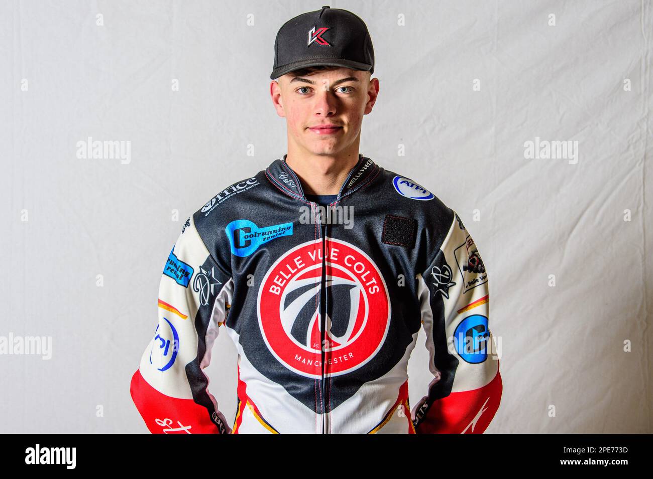 Freddy Hodder of Belle Vue Colts during the Belle Vue Aces Media Day at ...