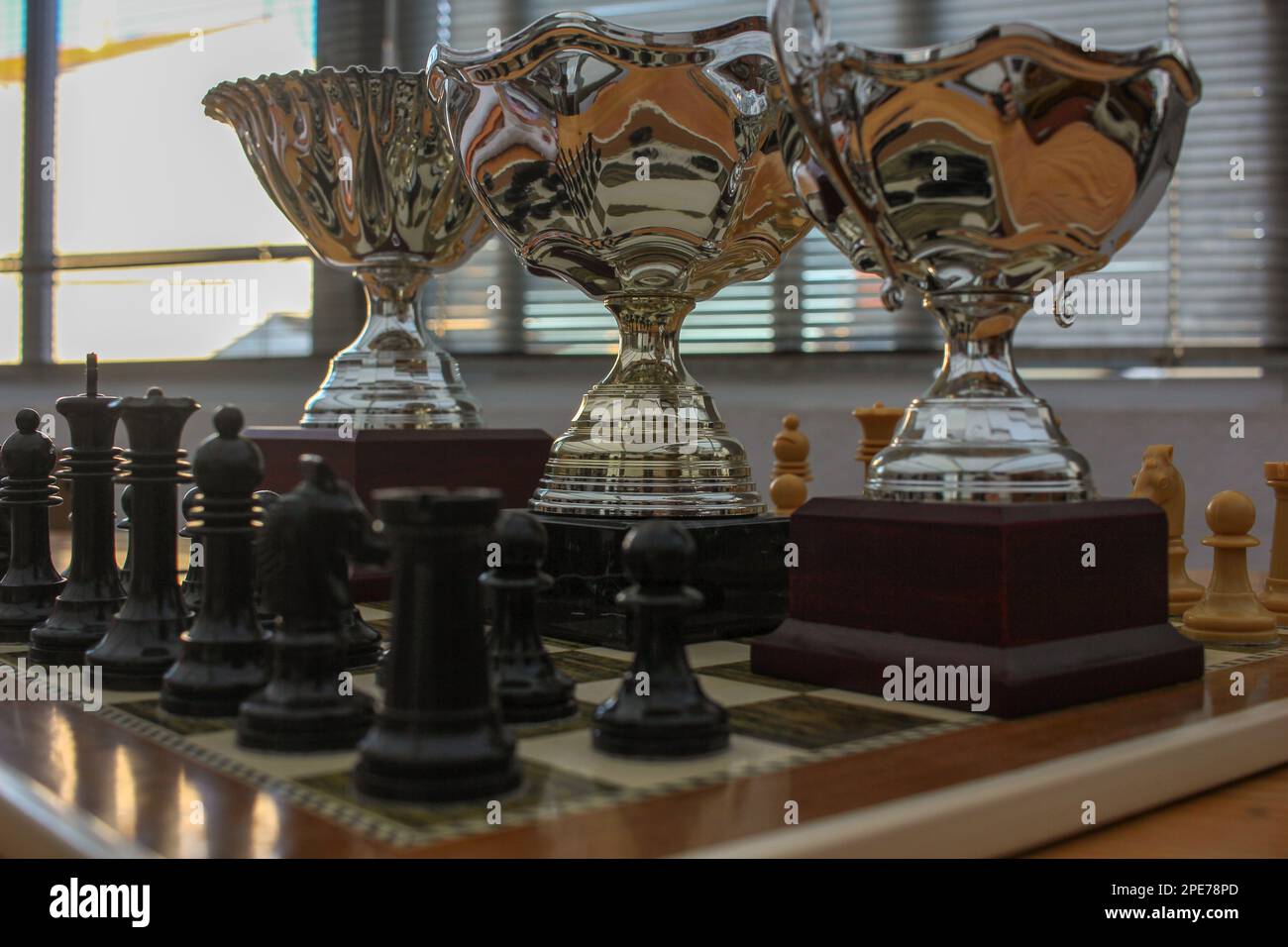 Chess trophies hi-res stock photography and images - Alamy