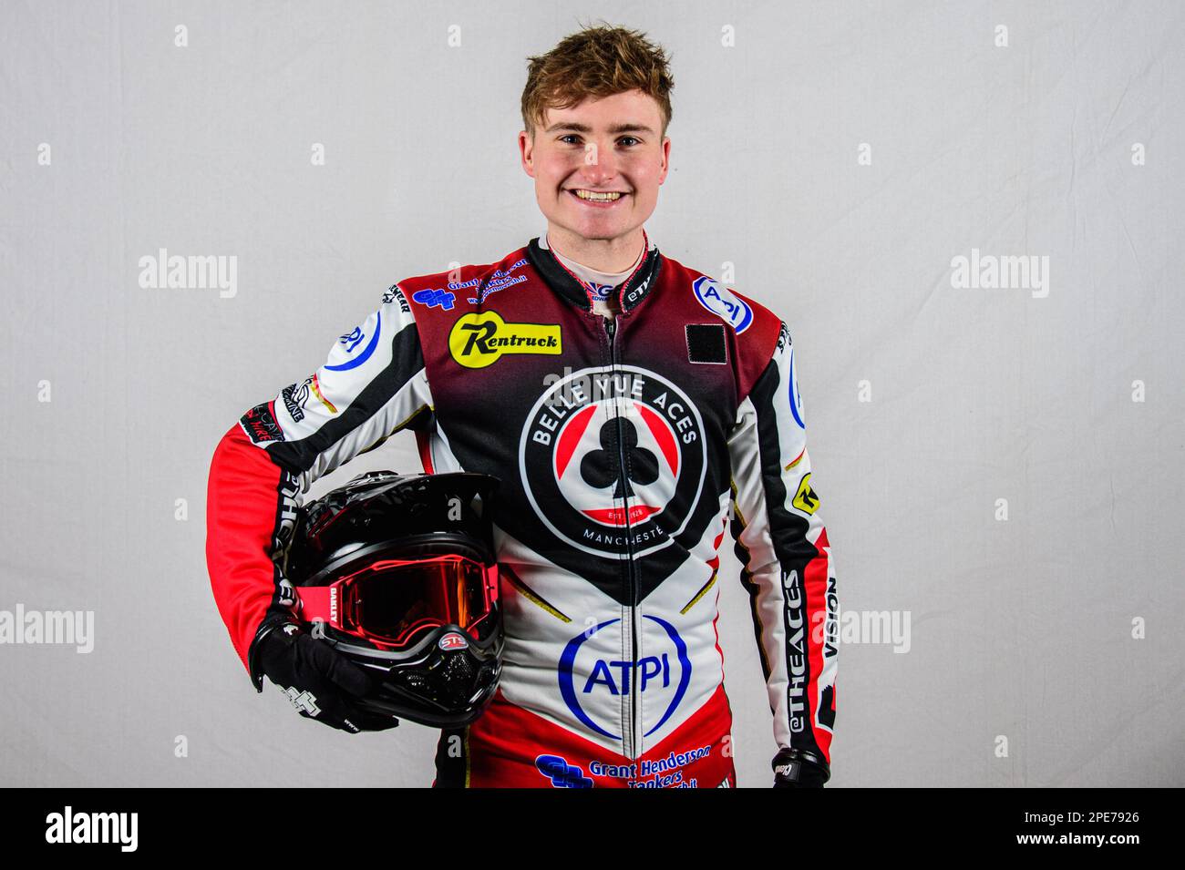 Tom Brennan of Belle Vue Aces during the Belle Vue Aces Media Day at ...