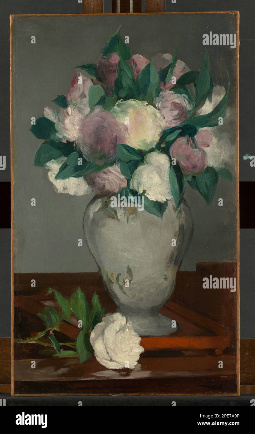 Peonies 1864–65 by Edouard Manet Stock Photo - Alamy