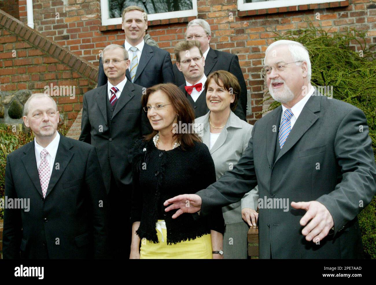Schleswig-Holsteins Ministerpraesident und CDU-Landeschef Peter Harry ...