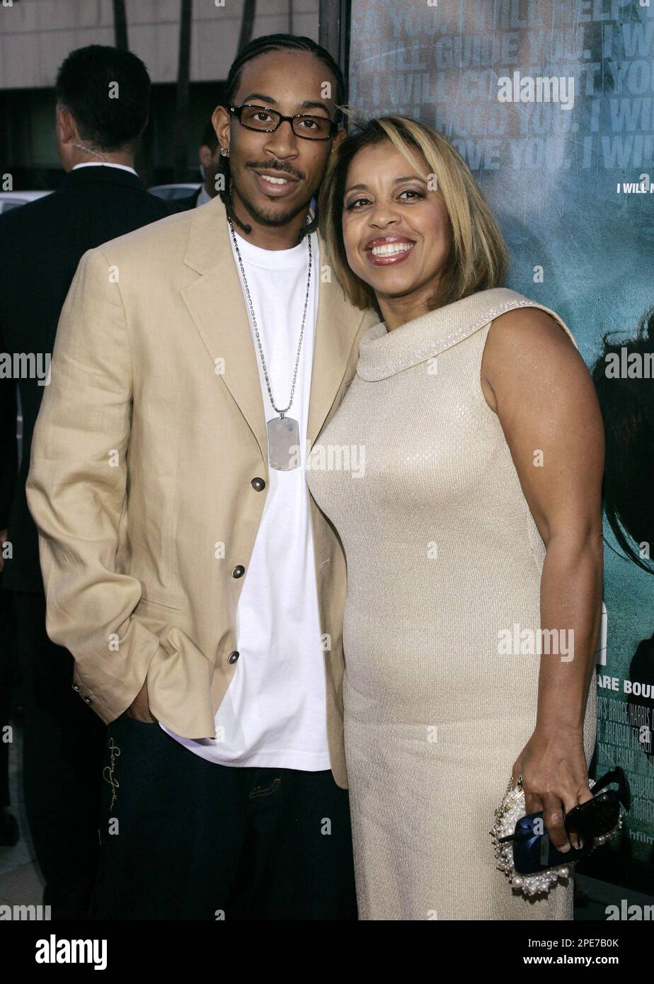 Recording artist and actor Chris "Ludacris" Bridges, left, arrives with ...