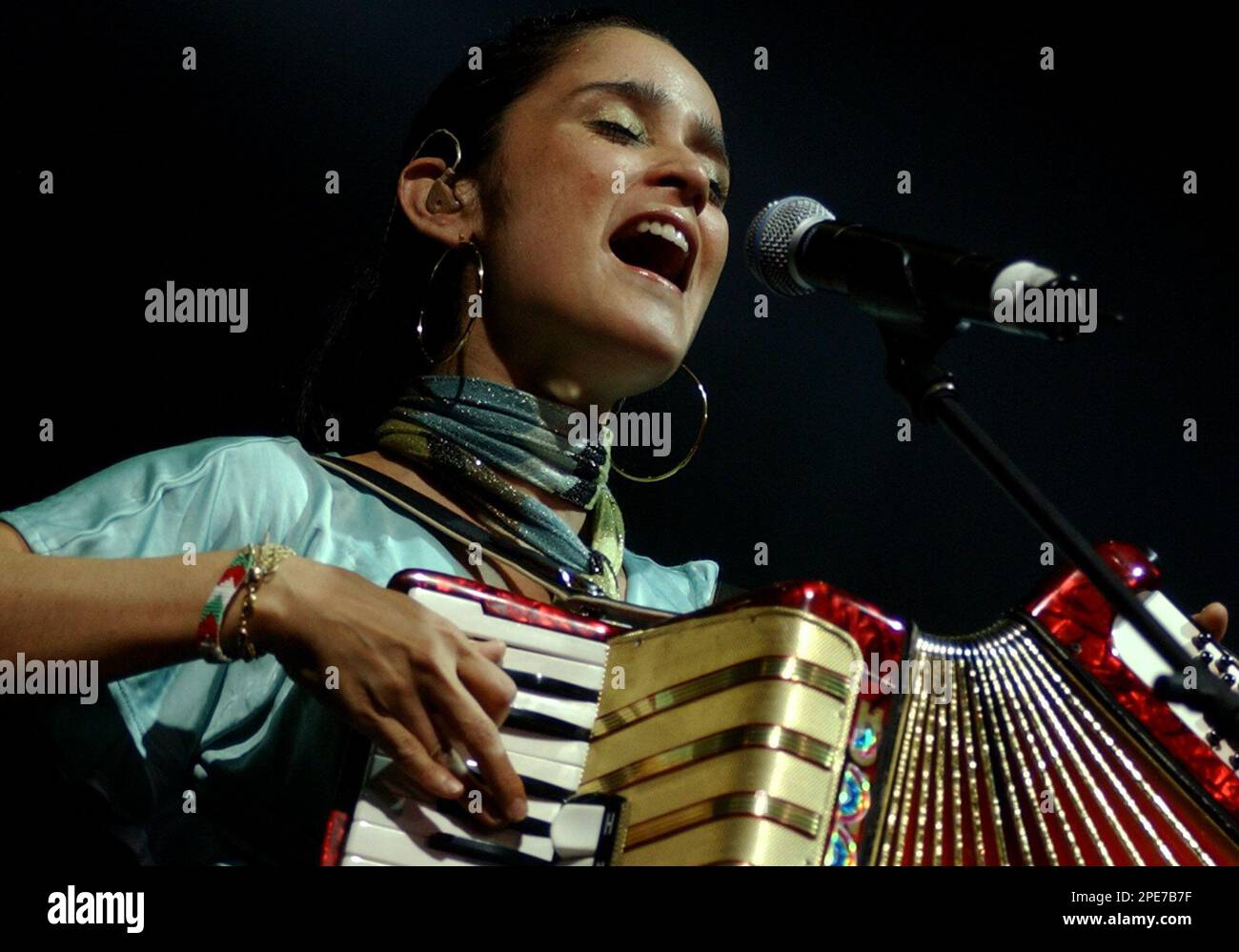 Mexican singer Julieta Venegas perform in Panama City Panama. Tuesday ...
