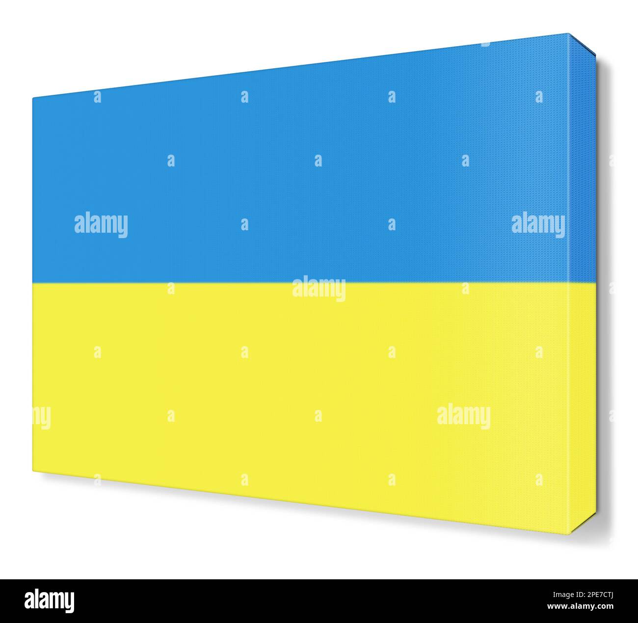 Canvas Wraps template Ukrainian flag for presentation layouts and ...