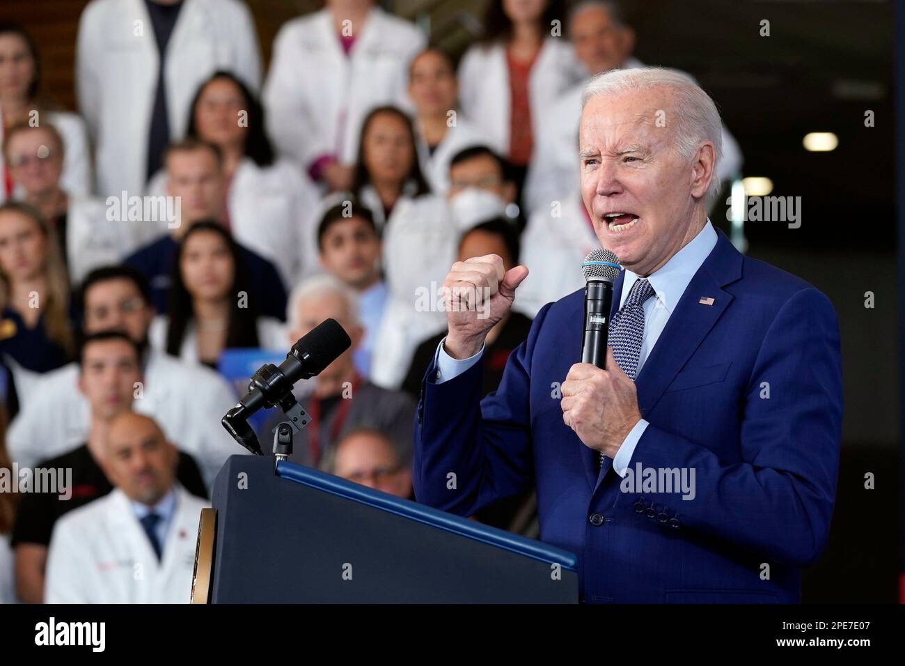President Joe Biden speaks about health care and prescription drug ...