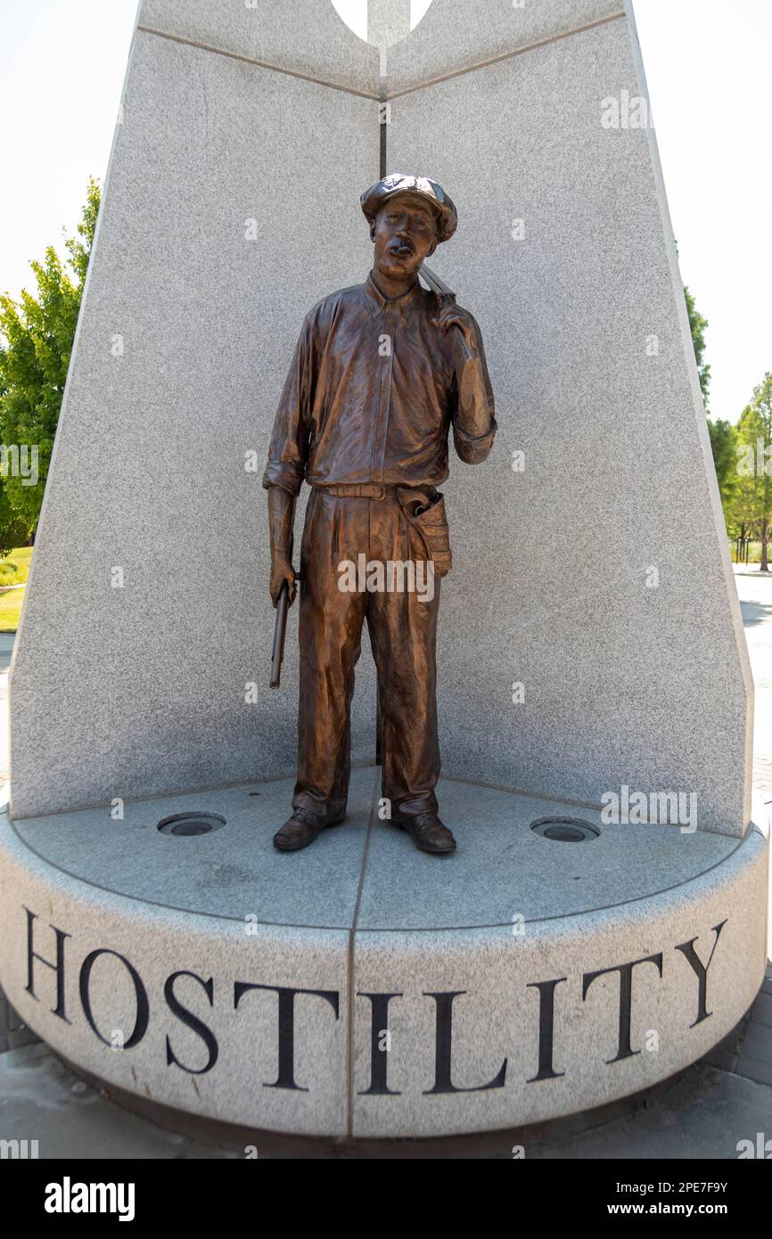 Tulsa, Oklahoma, Hope Plaza at John Hope Franklin Reconciliation Park ...