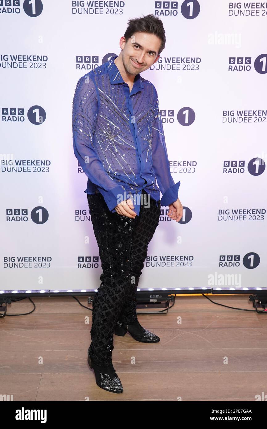 Michael Hardwick attends the Radio 1's Big Weekend 2023 launch party at ...