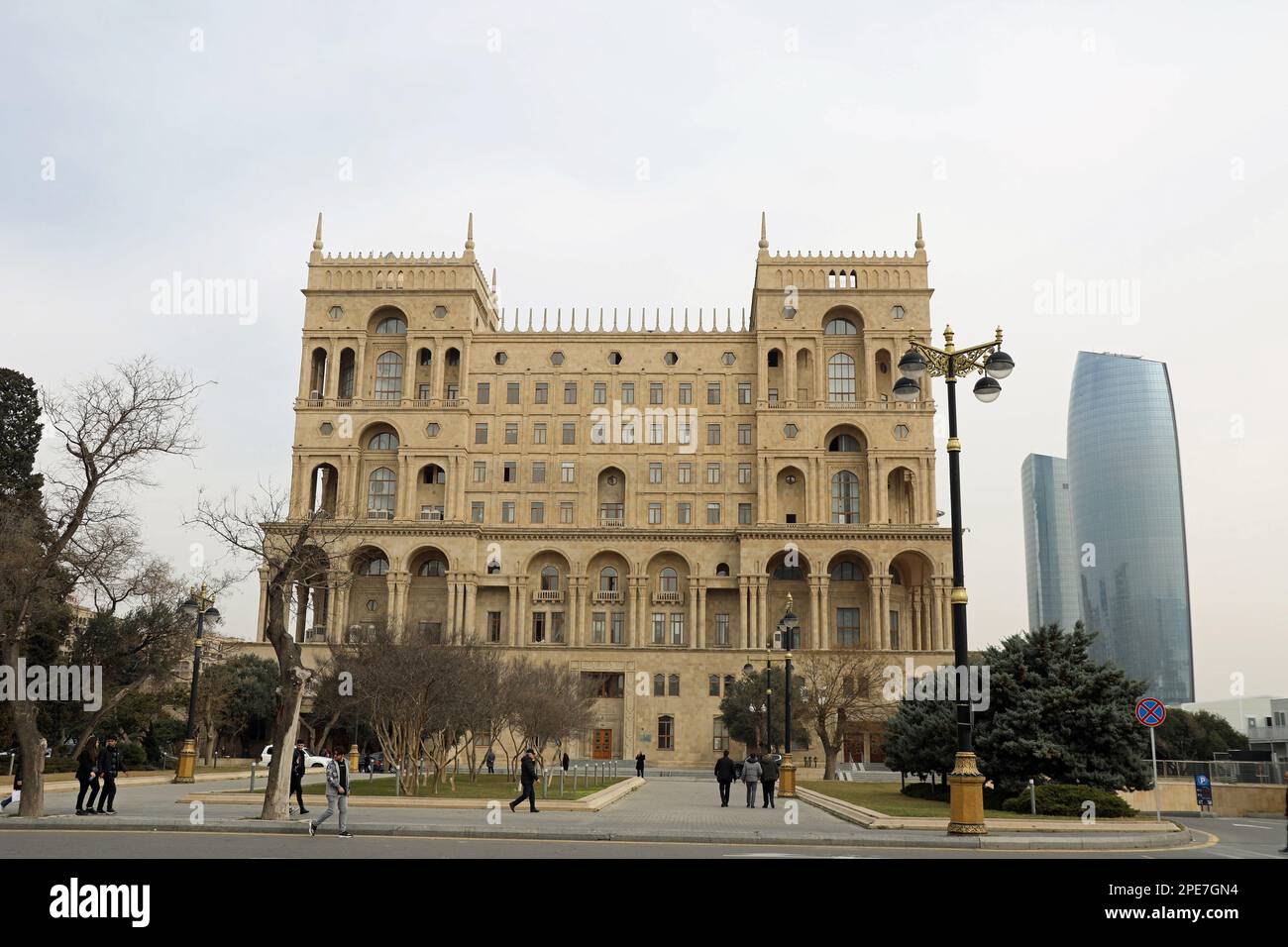 Baku architecture hi-res stock photography and images - Alamy