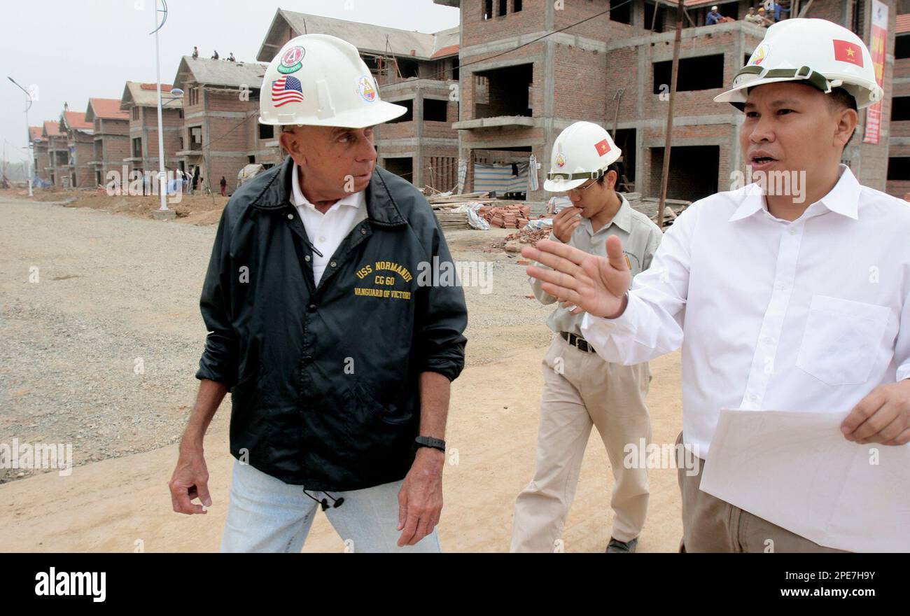 Al Dematteis, left, 69, from Brooklyn N.Y., tours one of his ...