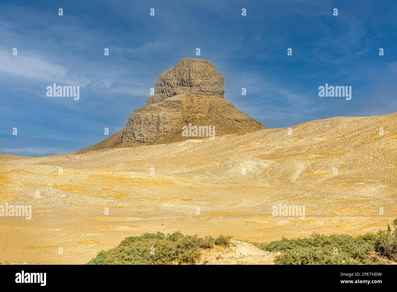 Pyramid of Amenemhat III in Dahshur Stock Photo - Alamy
