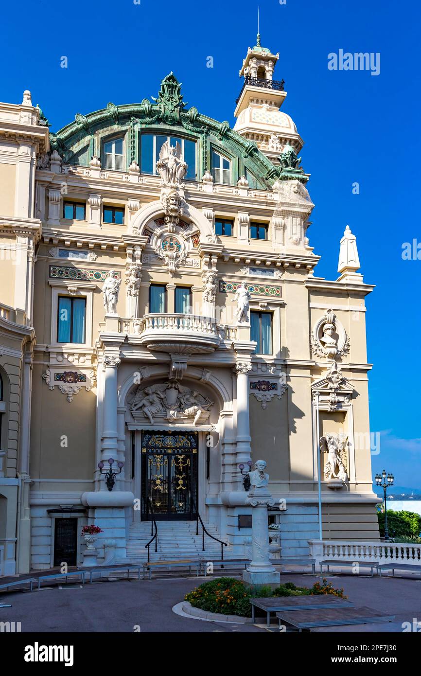 Opera, Artist Entrance, Casino, Monte Carlo, Principality of Monaco ...