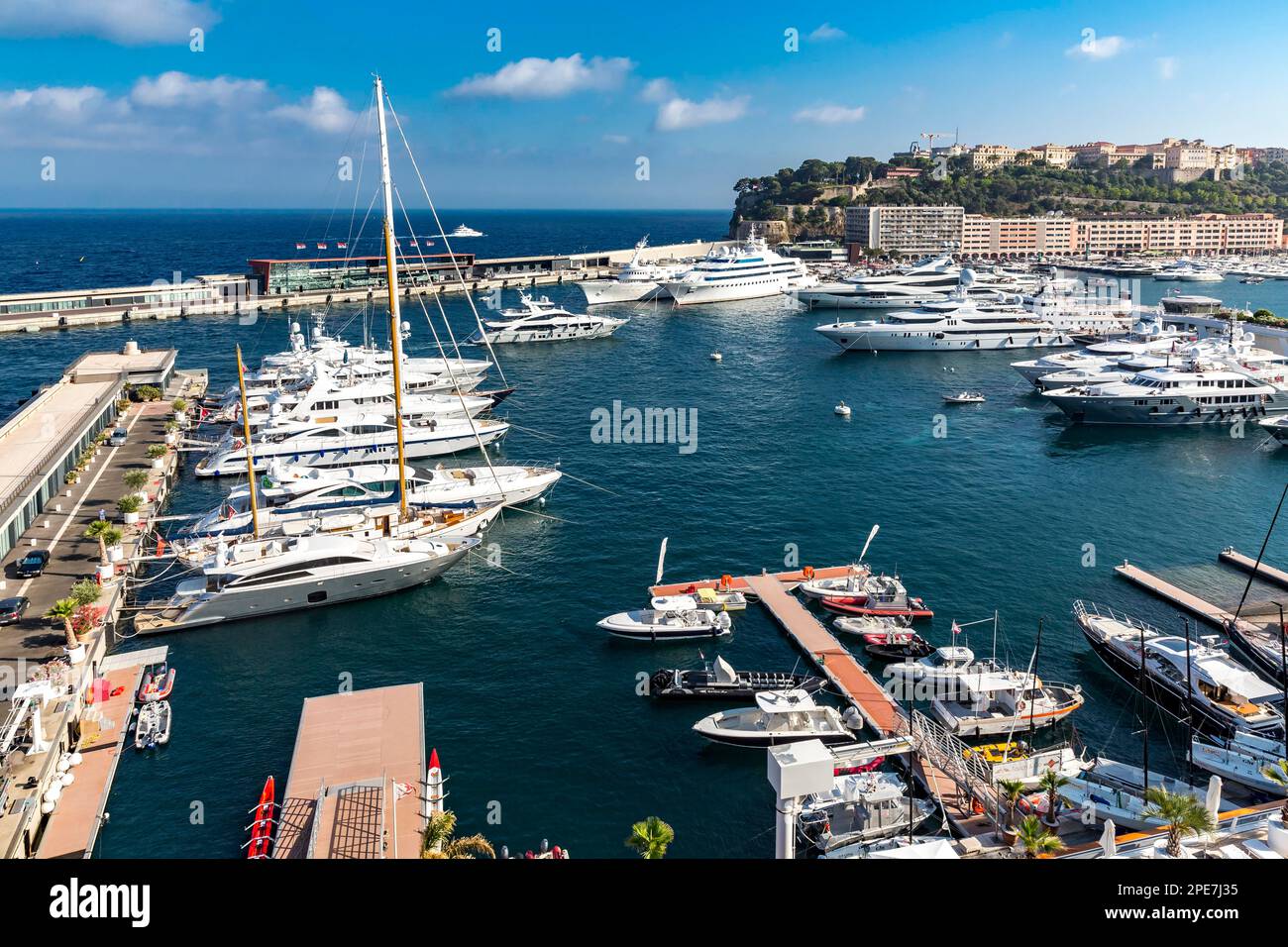 Marina, Monte Carlo, Principality of Monaco Stock Photo - Alamy