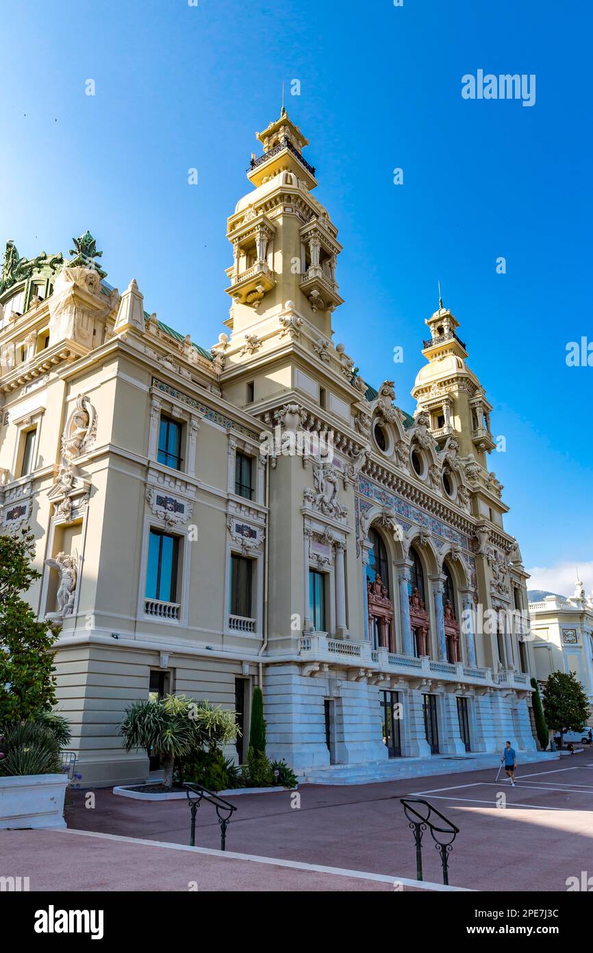 Opera, LOpera de Monte-Carlo, Salle Garnier, Monte Carlo, Principality ...