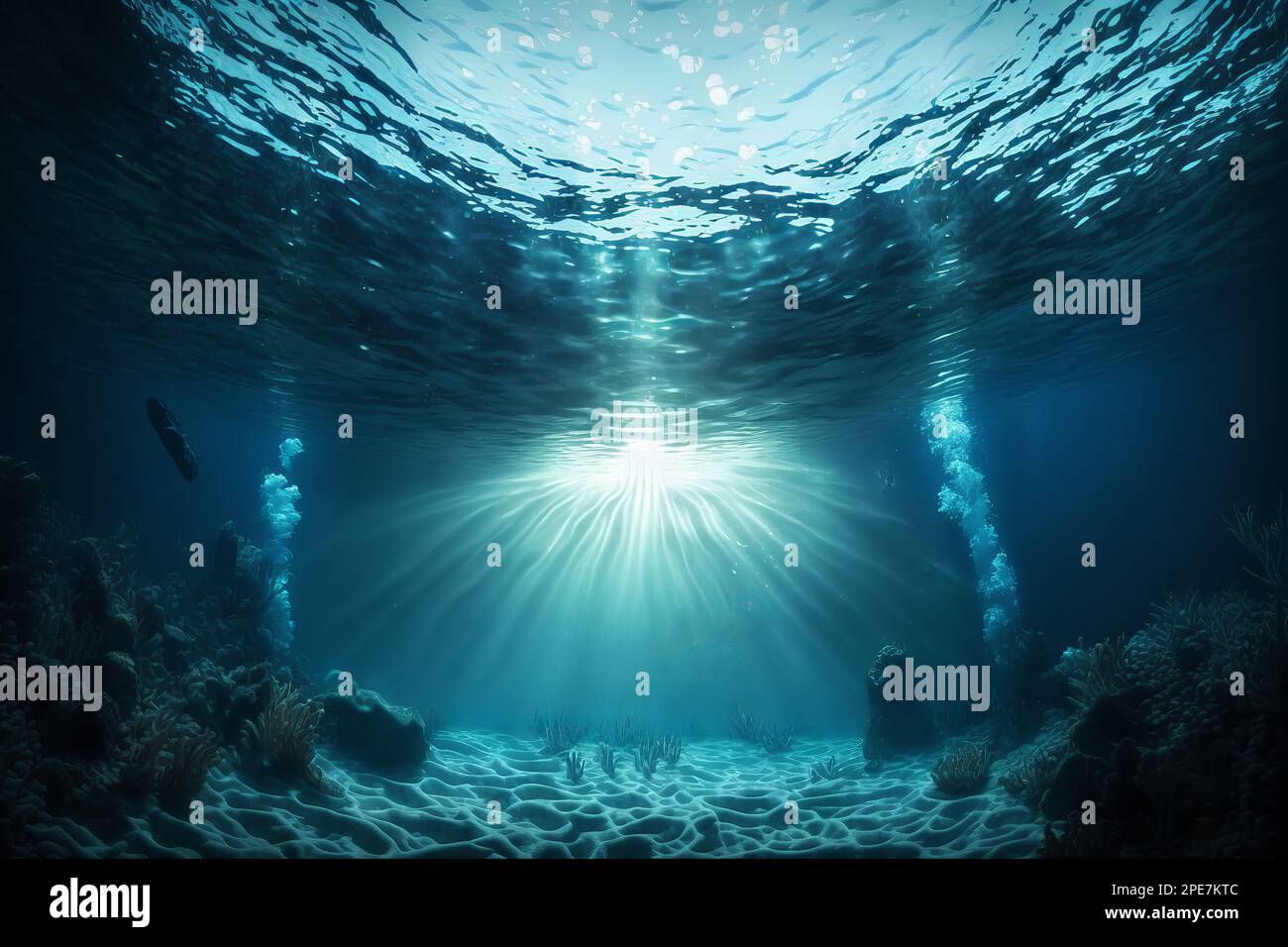 Deep dark sea life hi-res stock photography and images - Alamy