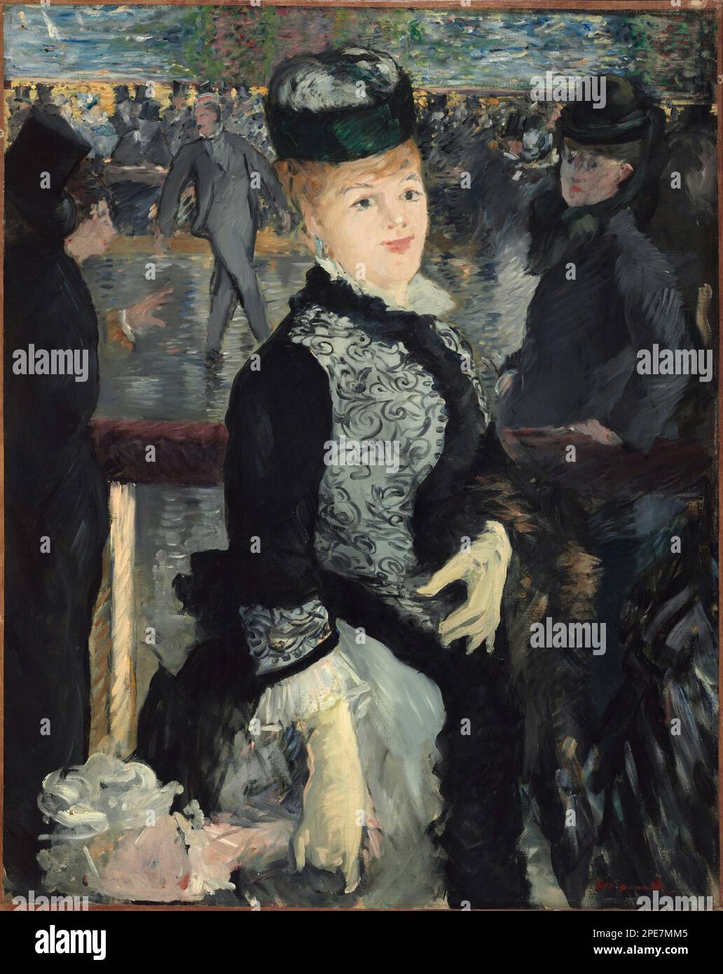 Skating by Edouard Manet Stock Photo - Alamy