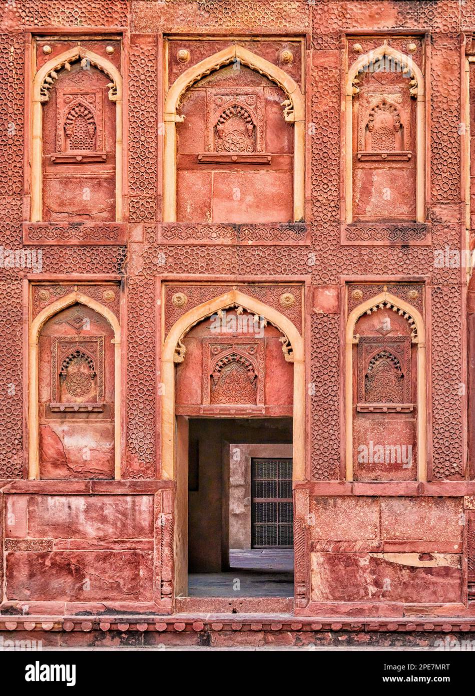Indian and Islamic Style Arches around an entrance door to the ...