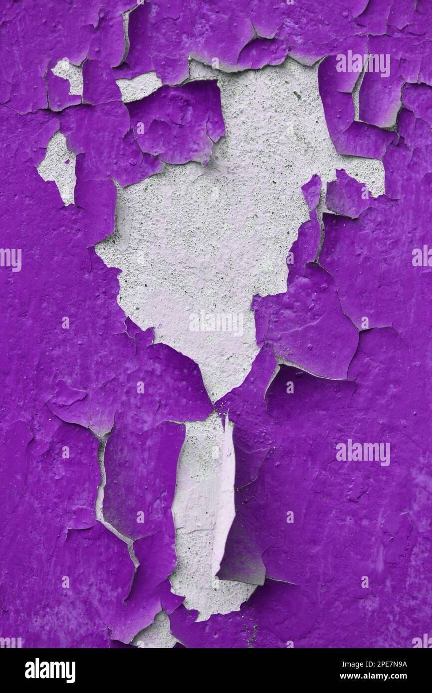 Stacked wall with old purple paint texture. High resolution photo. Full ...